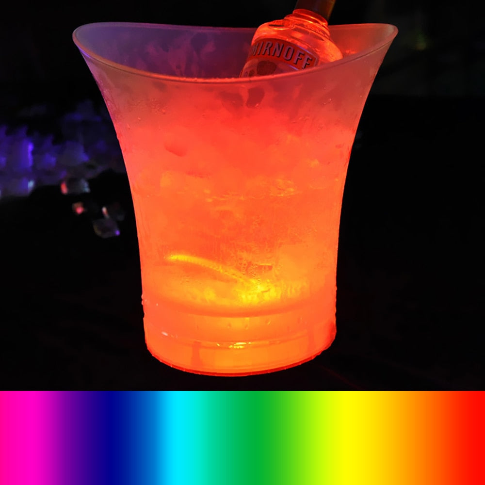 LED Colour Changing Drinks Bucket - 5 Litres – mancavesuperstore